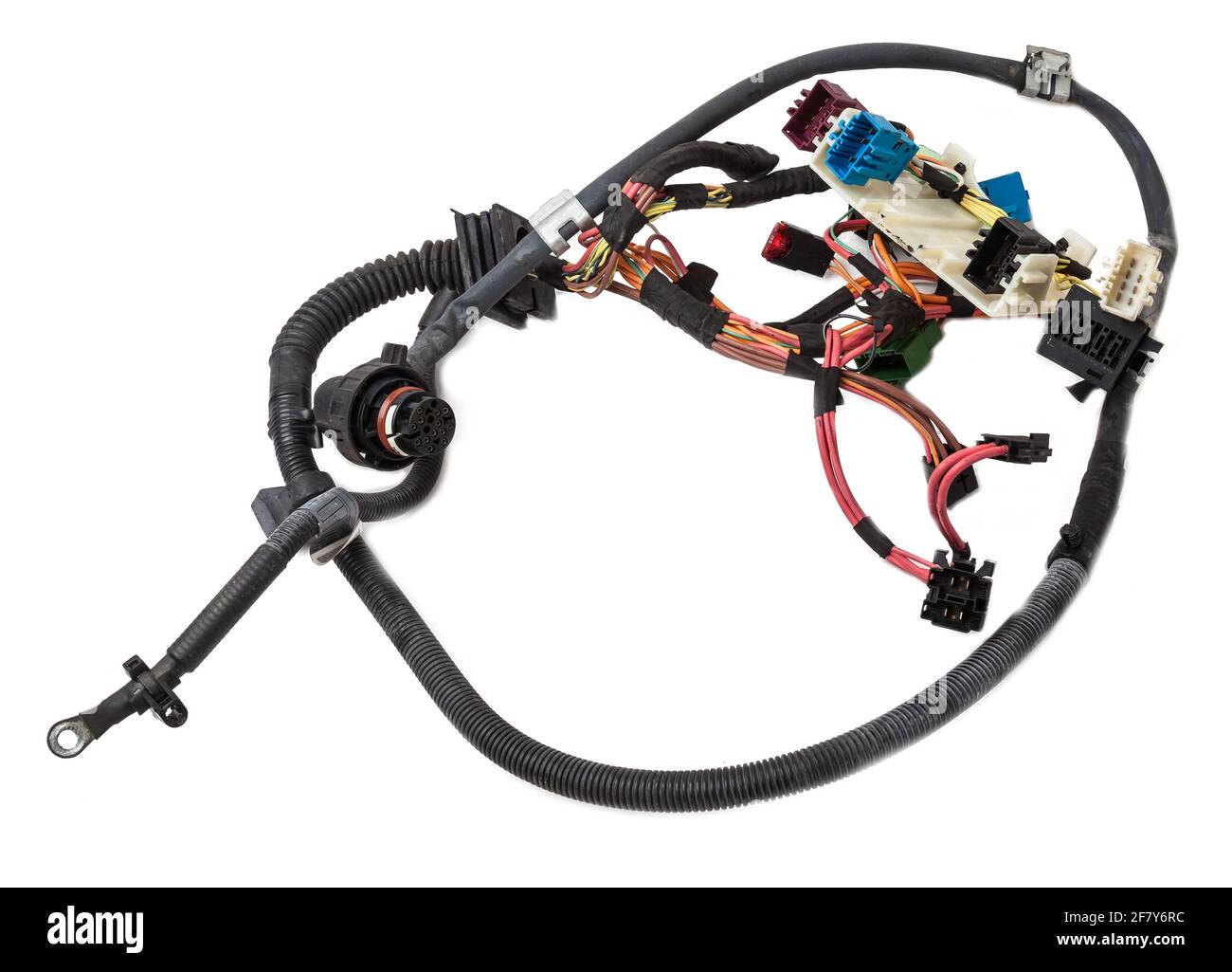 Car wiring loom hi-res stock photography and images - Alamy