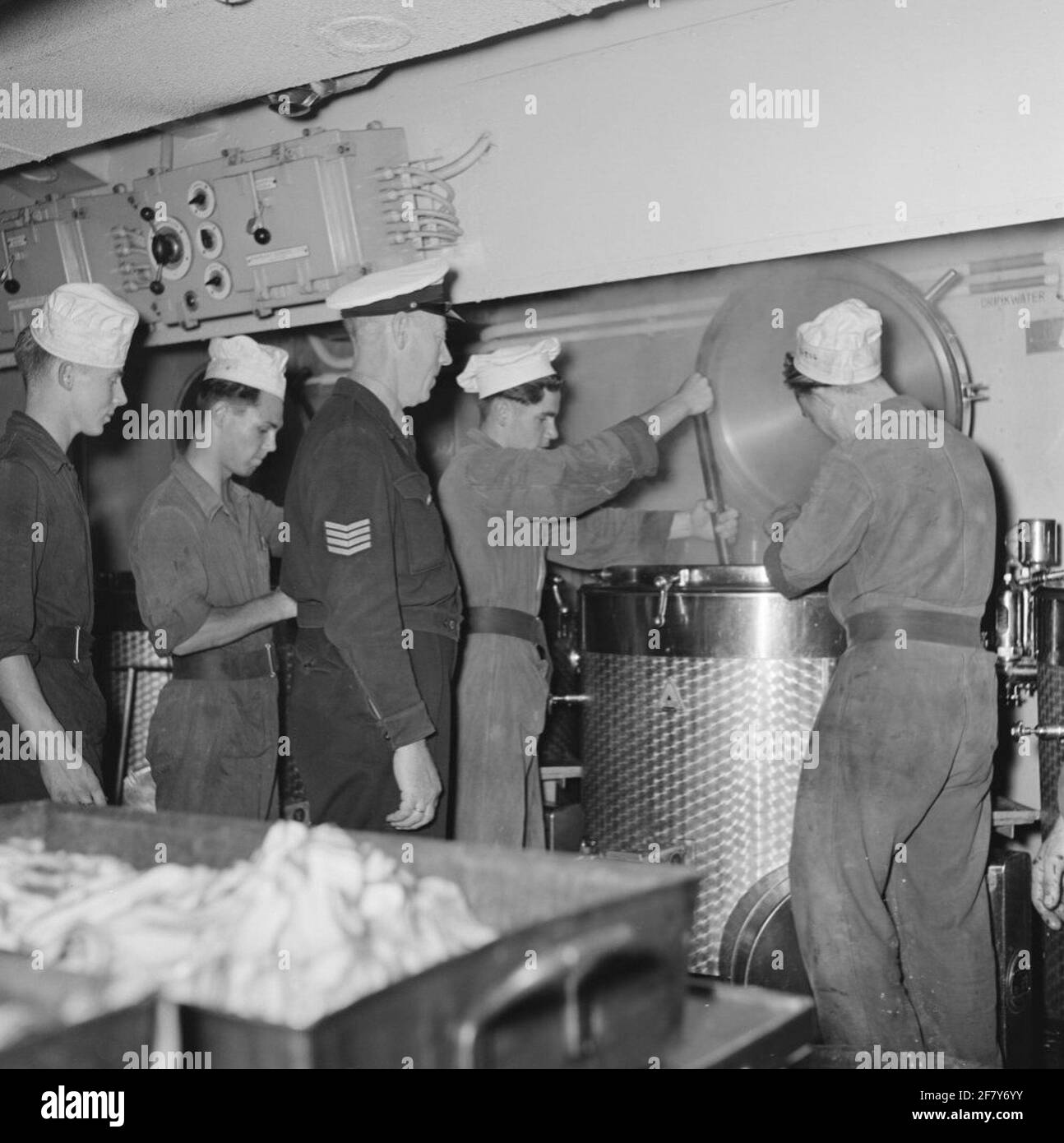Activities (KOKAKETS in the galley) of crew members recorded while ...