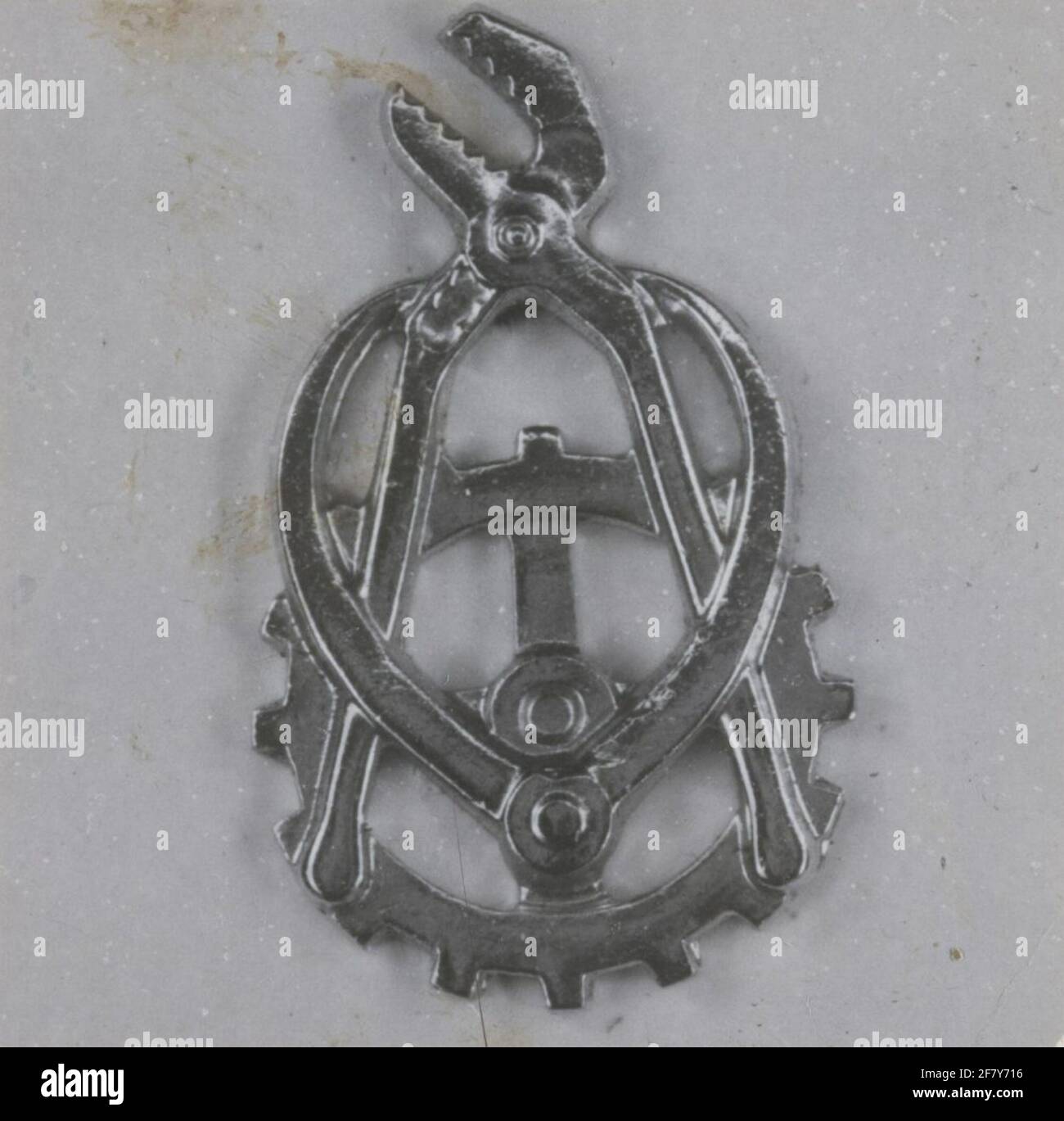 Collar level emblem branch of service regiment technical troops. from ...