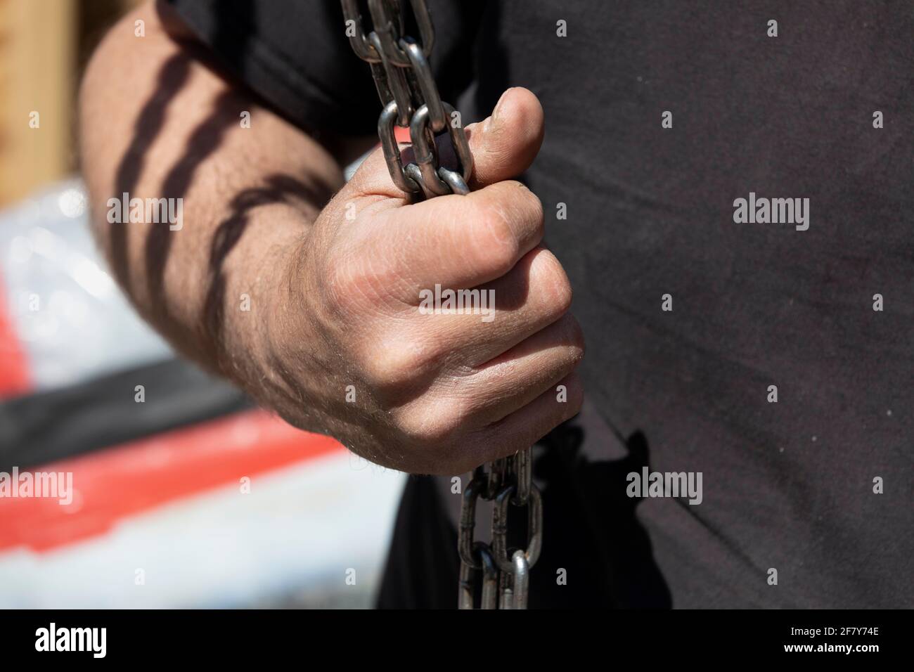 Rough hands hi-res stock photography and images - Alamy