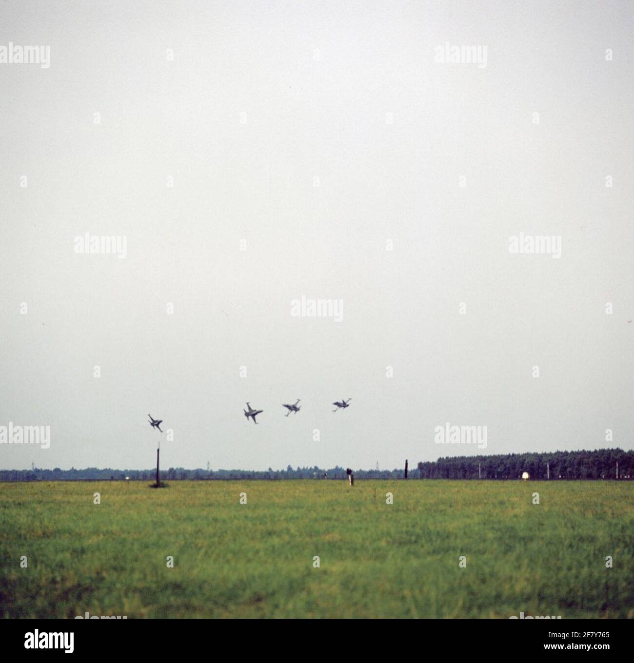 Four kites of 315 squadron, Major Wim Hermsen, Captain Arie van ...