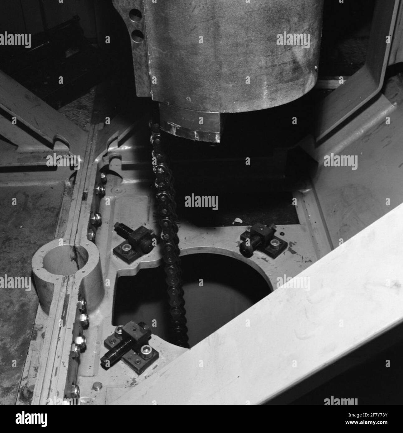 Photo made during the renovation of the cruiser Hr.Ms. The seven ...