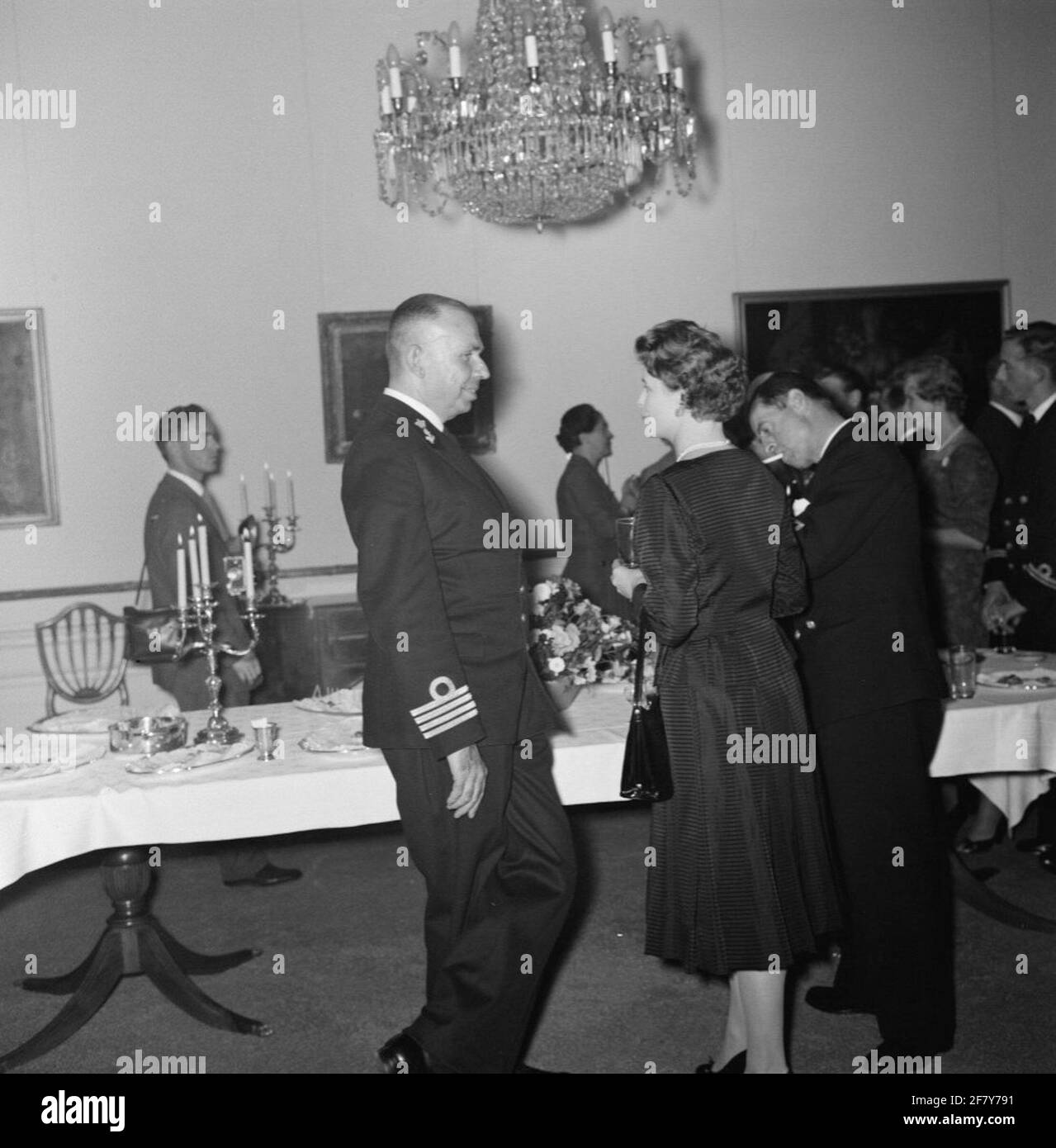 Smaldeel 1, with the commander of the marine forces (BDZ) vice admiral ...