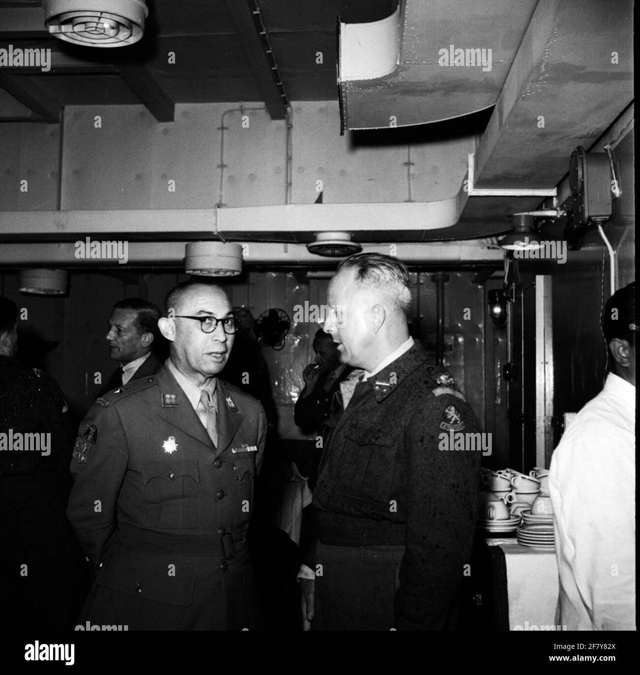 English Troop Ship Black and White Stock Photos & Images - Alamy