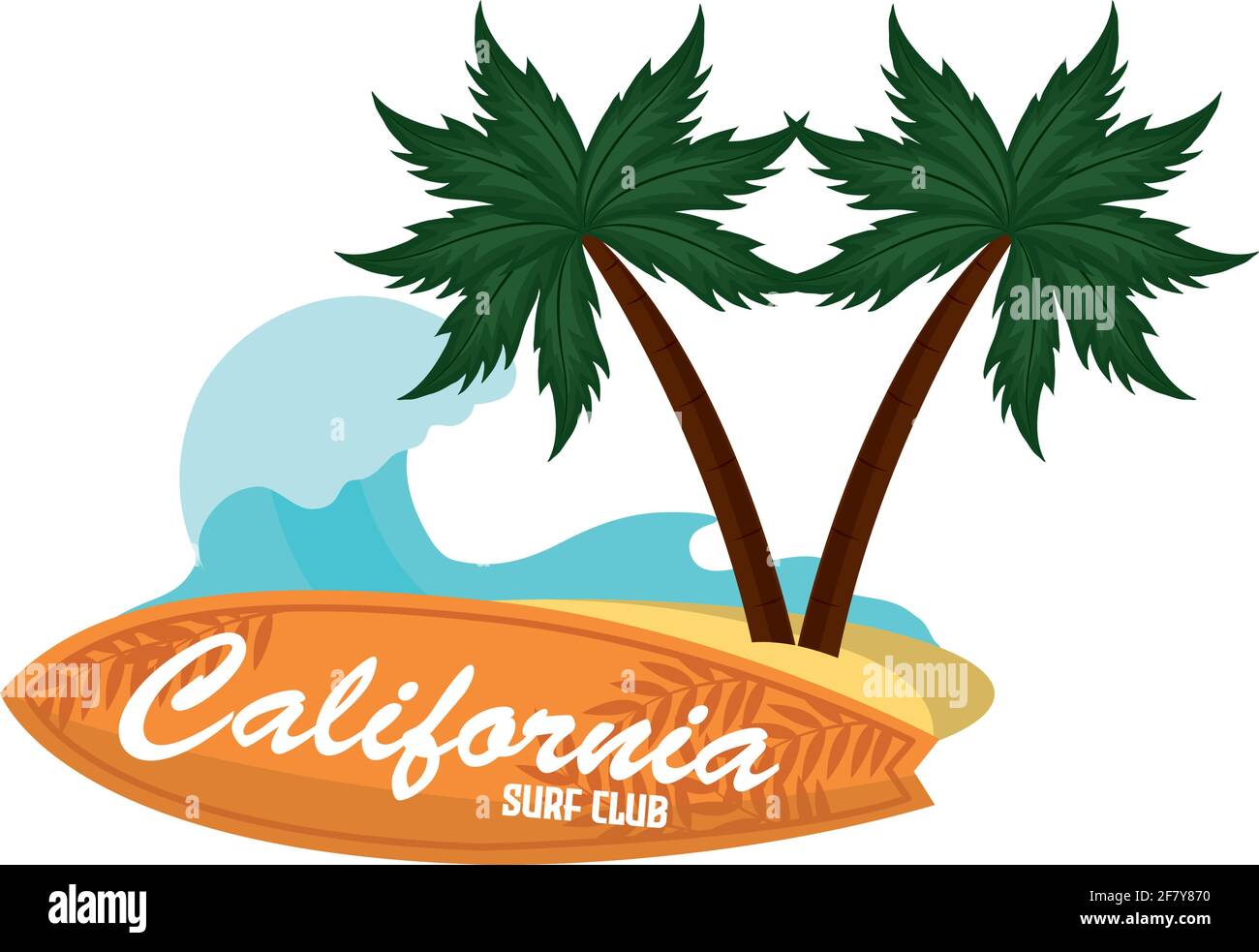 California palms Stock Vector Images - Alamy