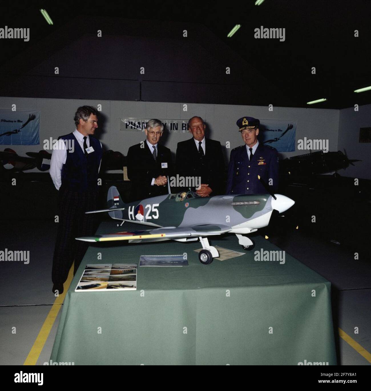 Commander of the air forces Lieutenant General B.A.C. (Ben) Droste ...