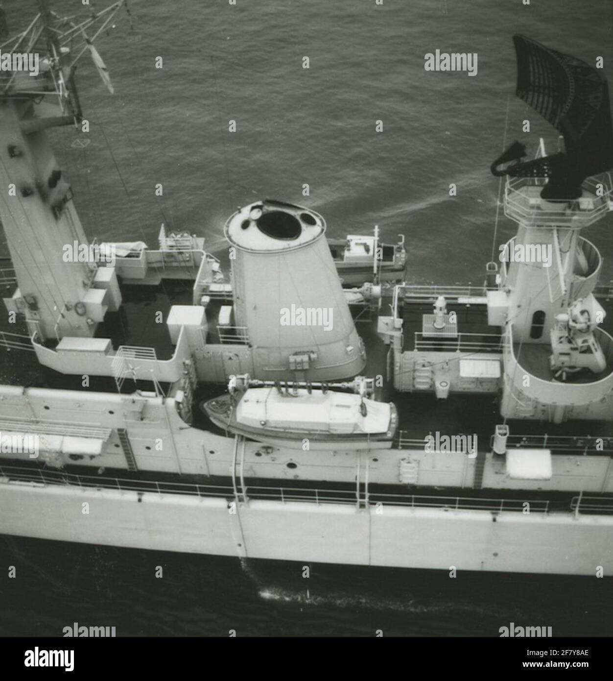 Frigate Hr.Ms. Evertsen (1967-1989), F 815 Testing Precution system ...