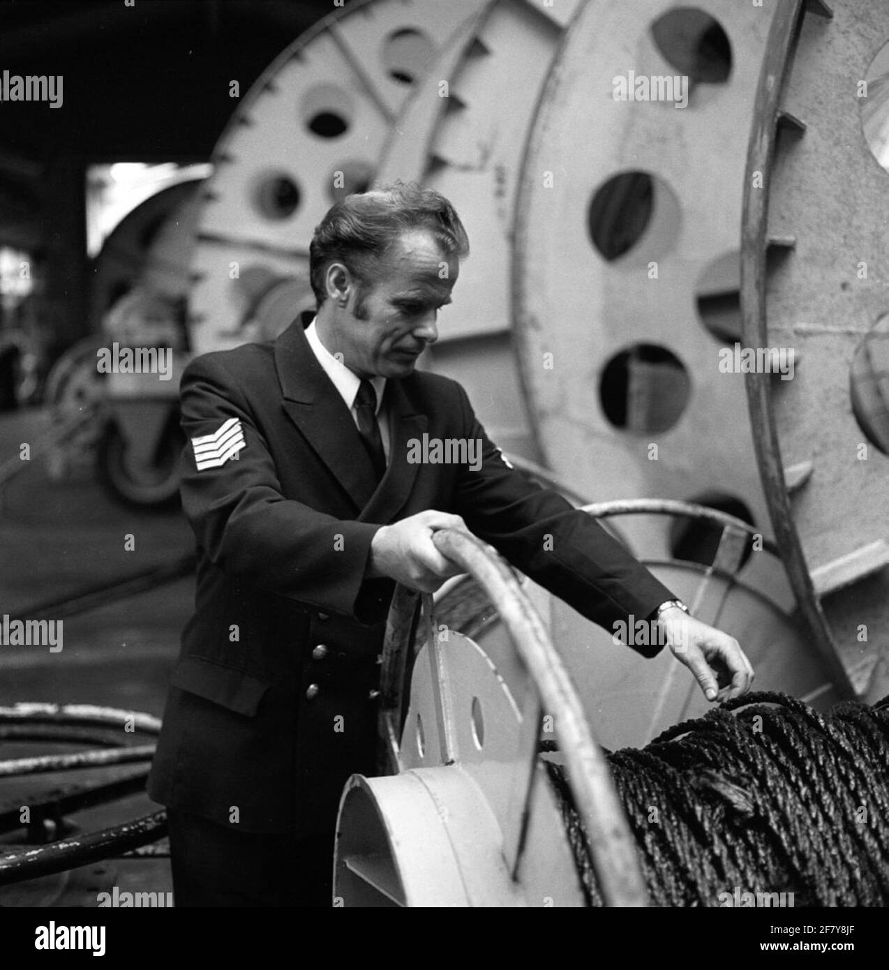 Army shops, 1978 (t.b.v. All Hens). Mine fever Stock Photo - Alamy