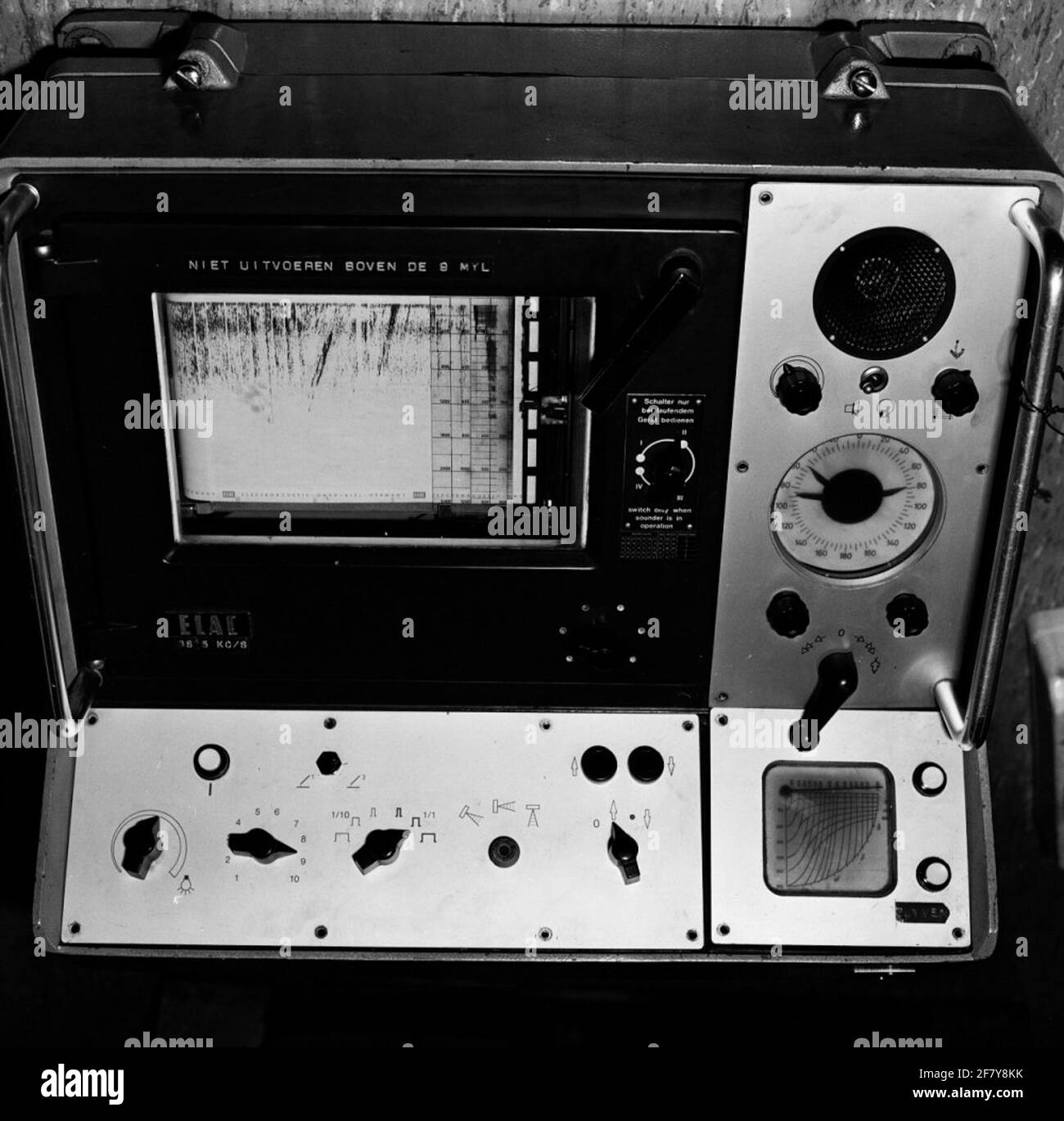 Recorder cupboard in the Meob sonar workplace Stock Photo - Alamy