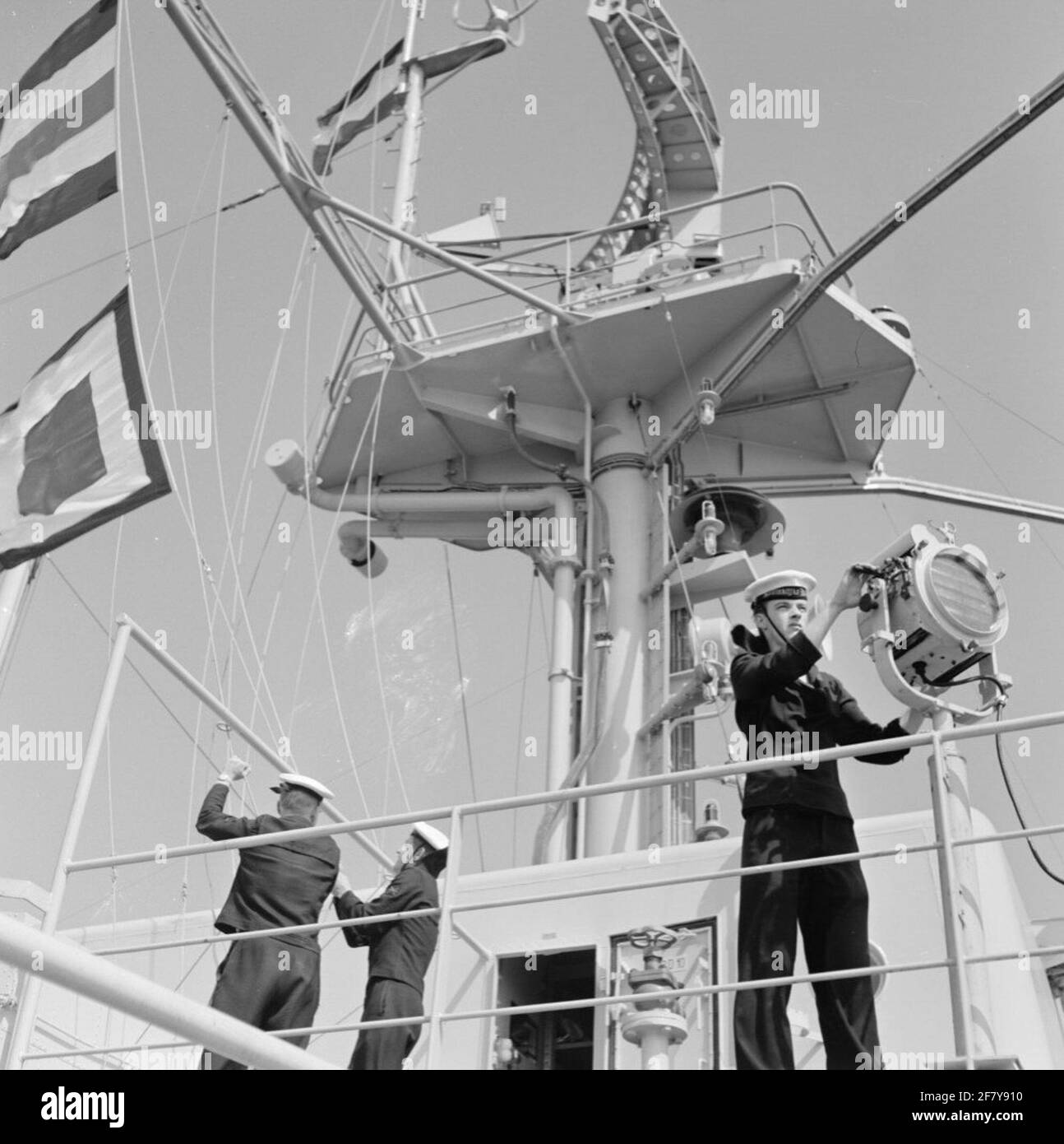 Navy ship signal flag signal flags hi-res stock photography and images ...