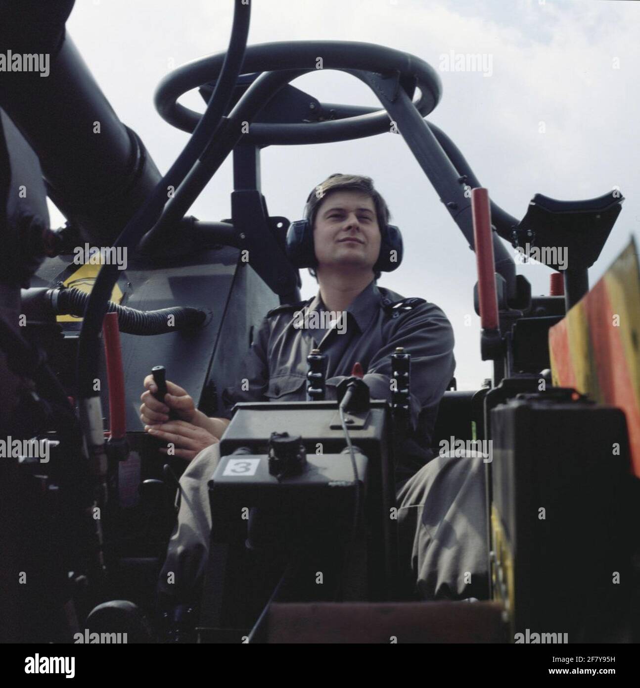 A corporal 1 dealing with transferring Hawk rockets using a loader ...
