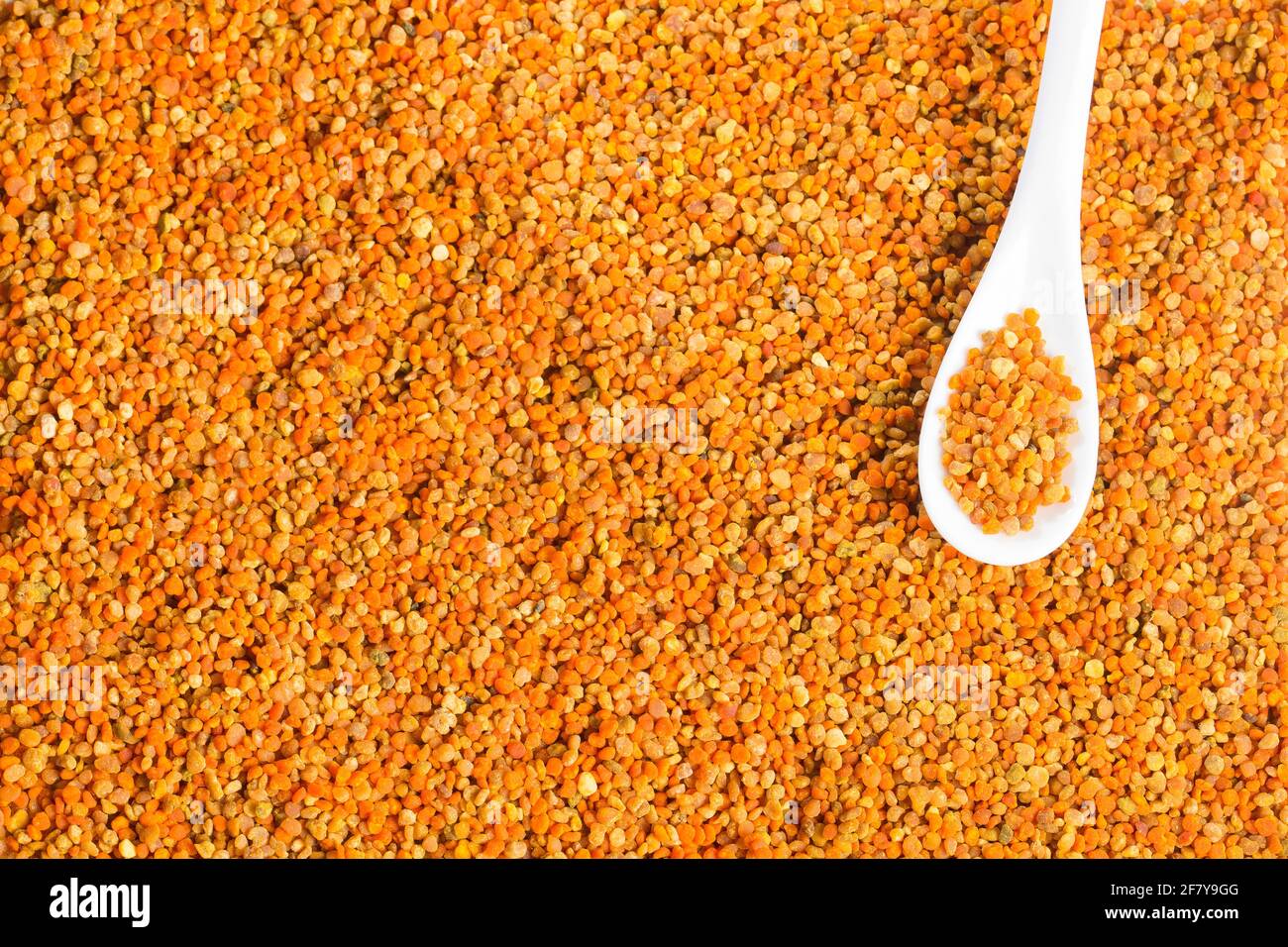 Bee pollen grains - Top view Stock Photo - Alamy