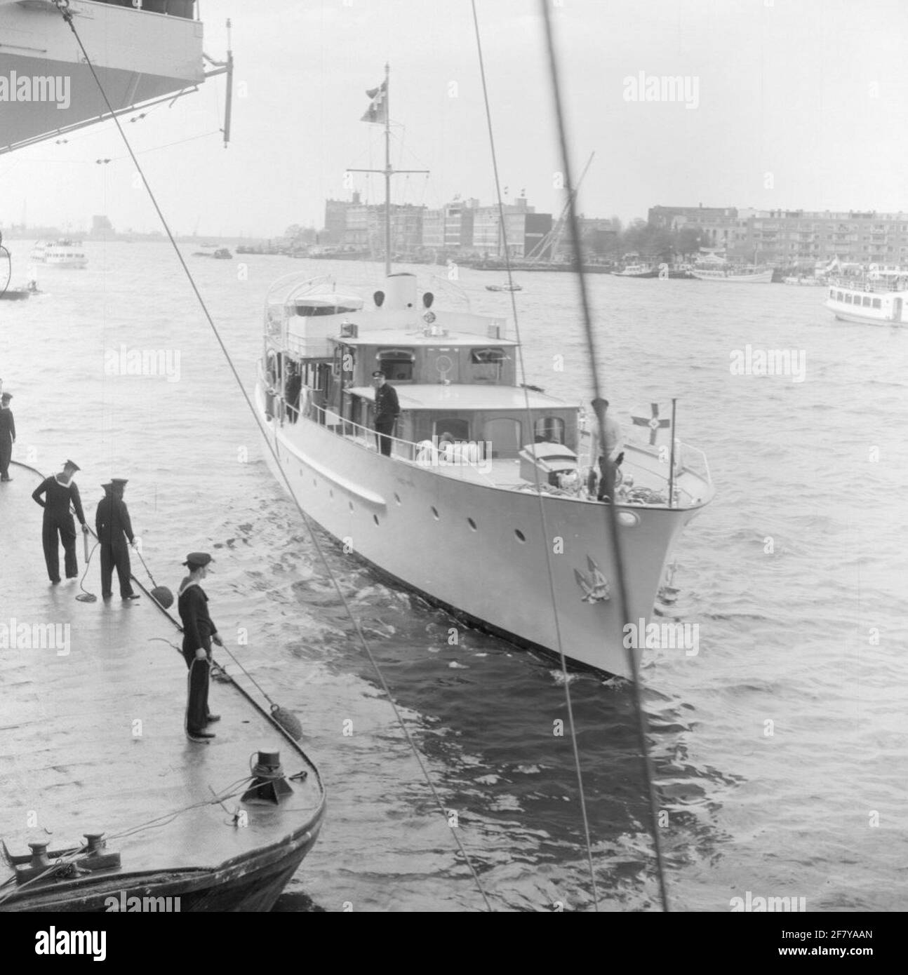 Photo moment of the state visit of the Danish royal couple, King ...