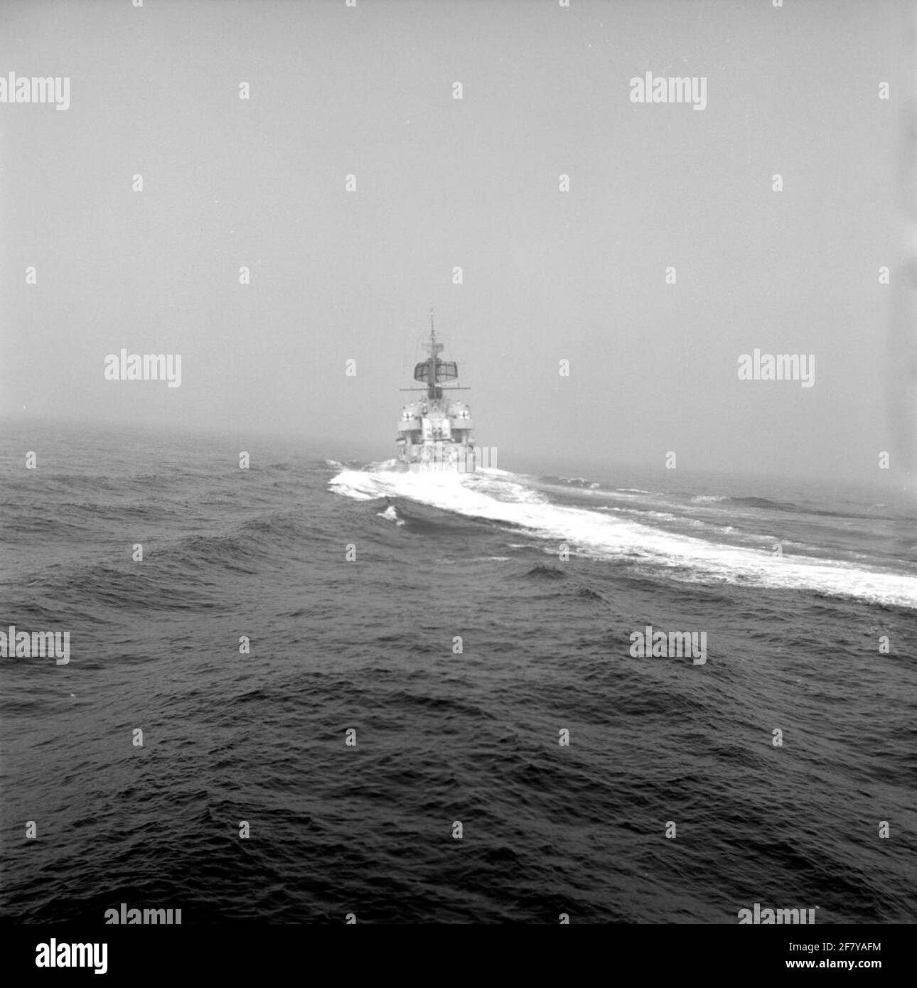 Hr.ms. Amsterdam, (D 819) sailing, June 1976 Stock Photo - Alamy