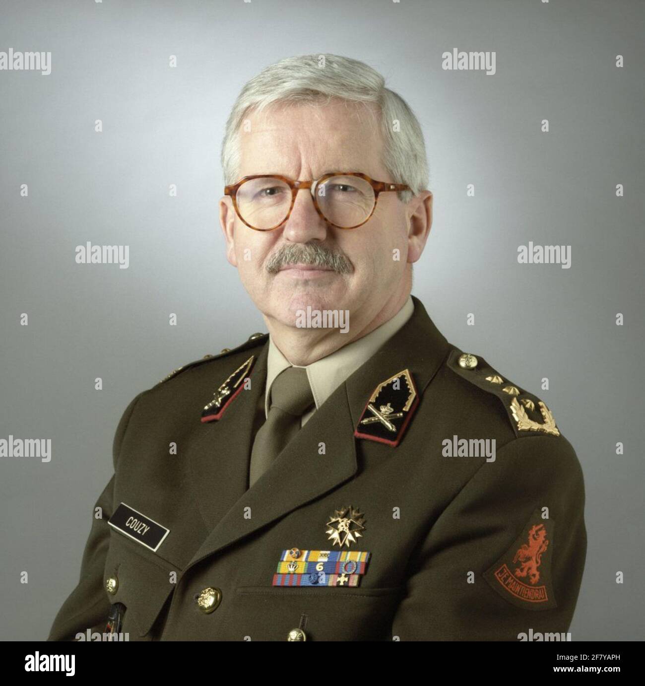 Portrait of Commander of the Land forces Lieutenant General of ...