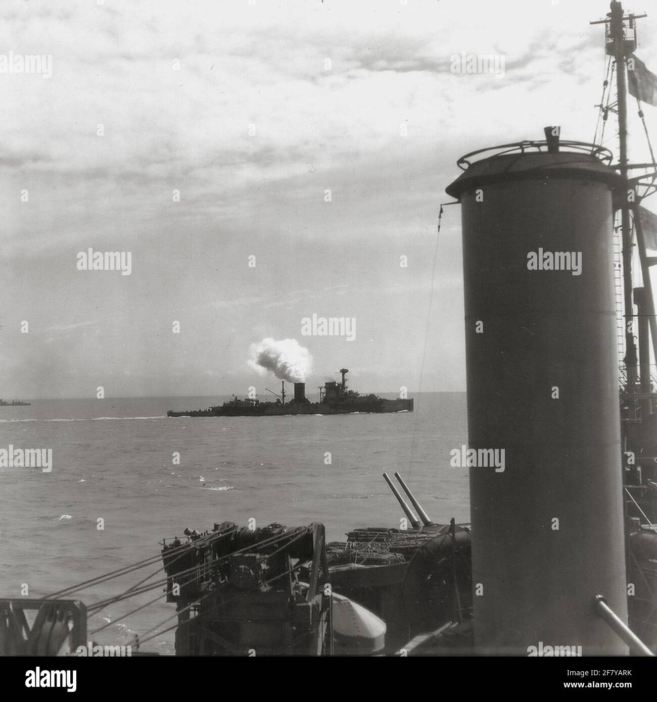 The cruiser Hr.Ms. Sumatra (1926-1944), arrived on the coast of ...