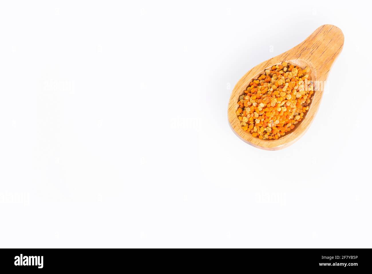 Bee pollen grains - Top view Stock Photo - Alamy