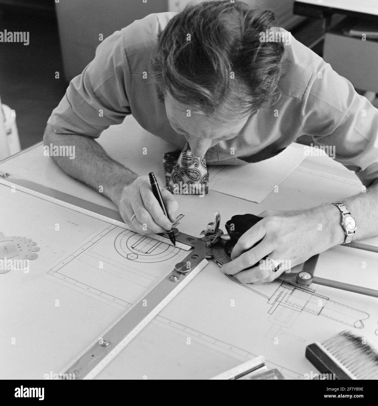 Work items Black and White Stock Photos & Images - Alamy