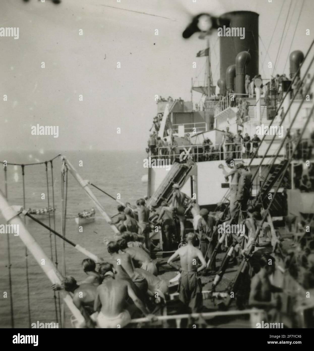 Wwii troop transport ship hi-res stock photography and images - Alamy