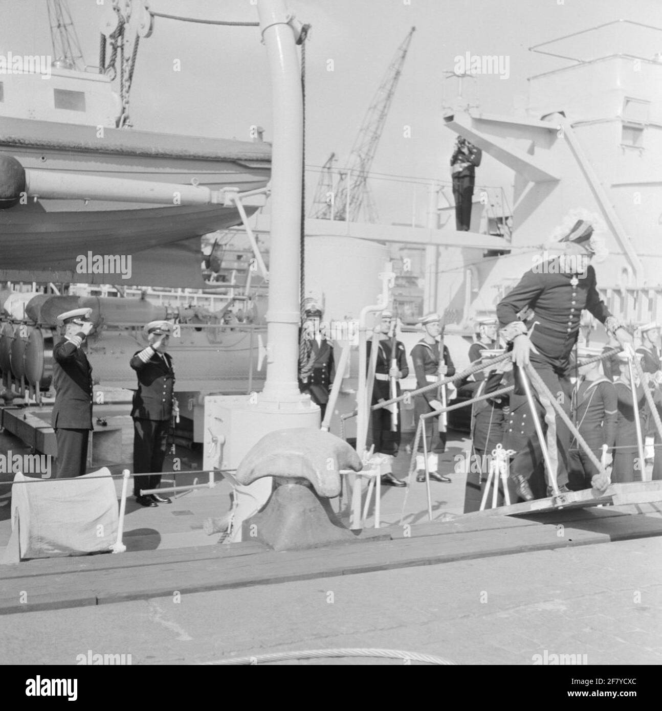 The English commander of the seawalk forces, Admiral Sir Roderick MC ...