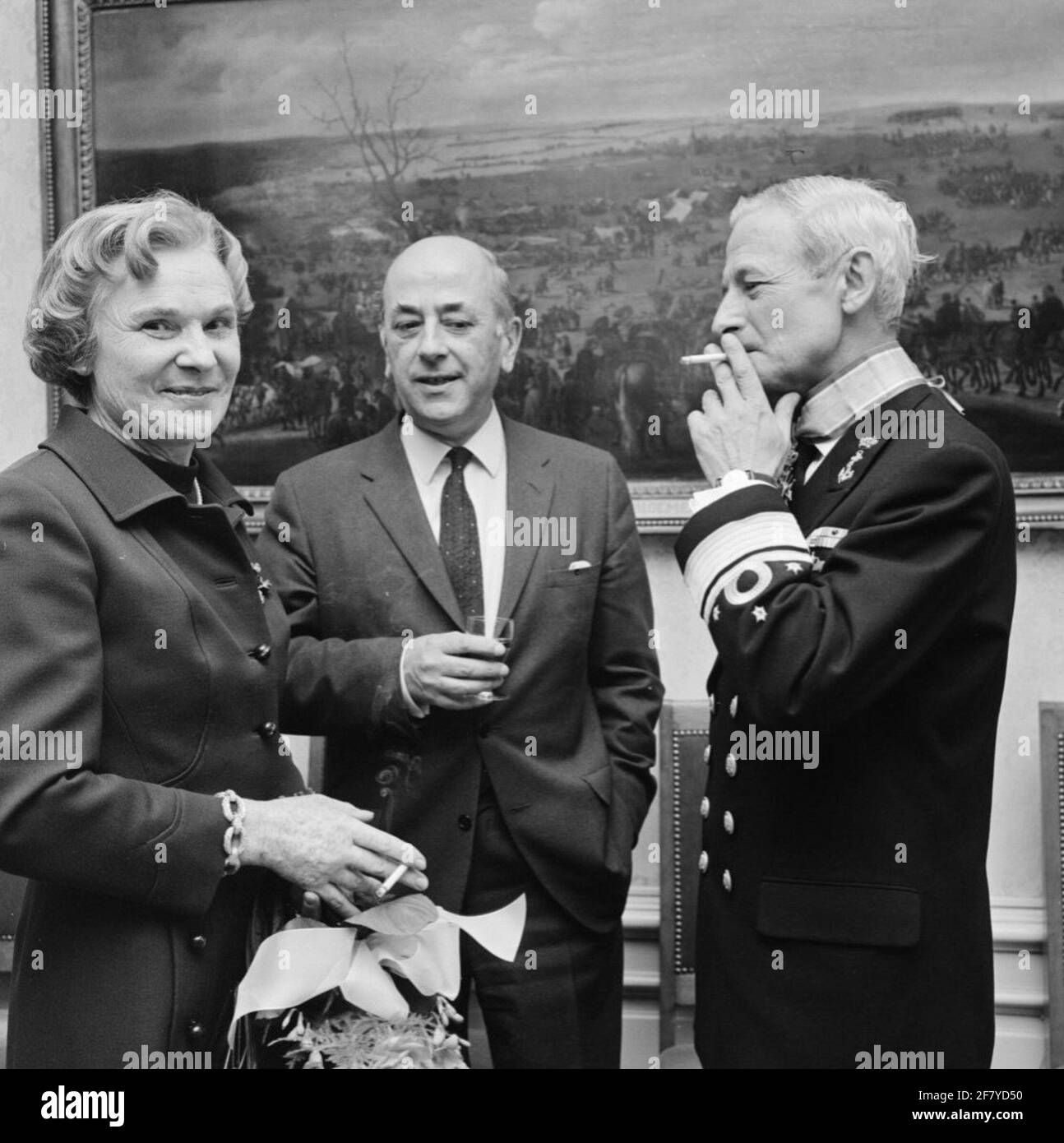 Presentation of the Royal Award Admiral Maas Stock Photo - Alamy