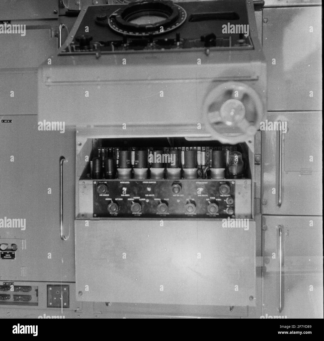 Fire control radar Black and White Stock Photos & Images - Alamy