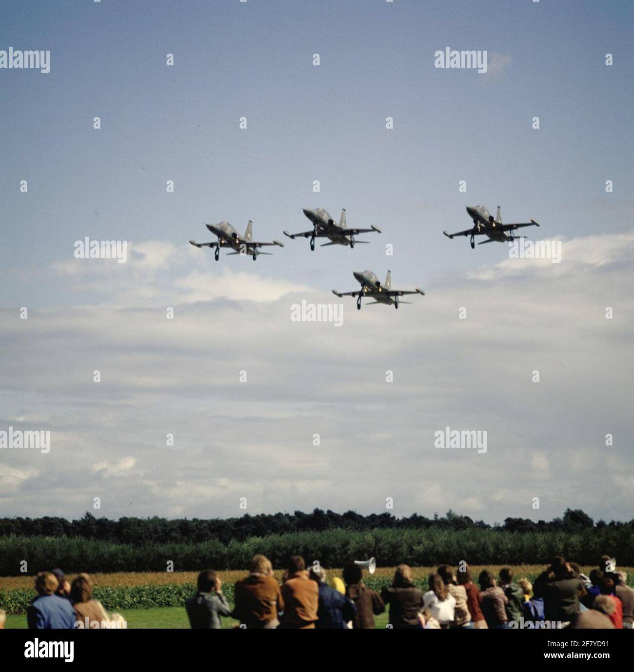 Four kites of 315 squadron, Major Wim Hermsen, Captain Arie van ...