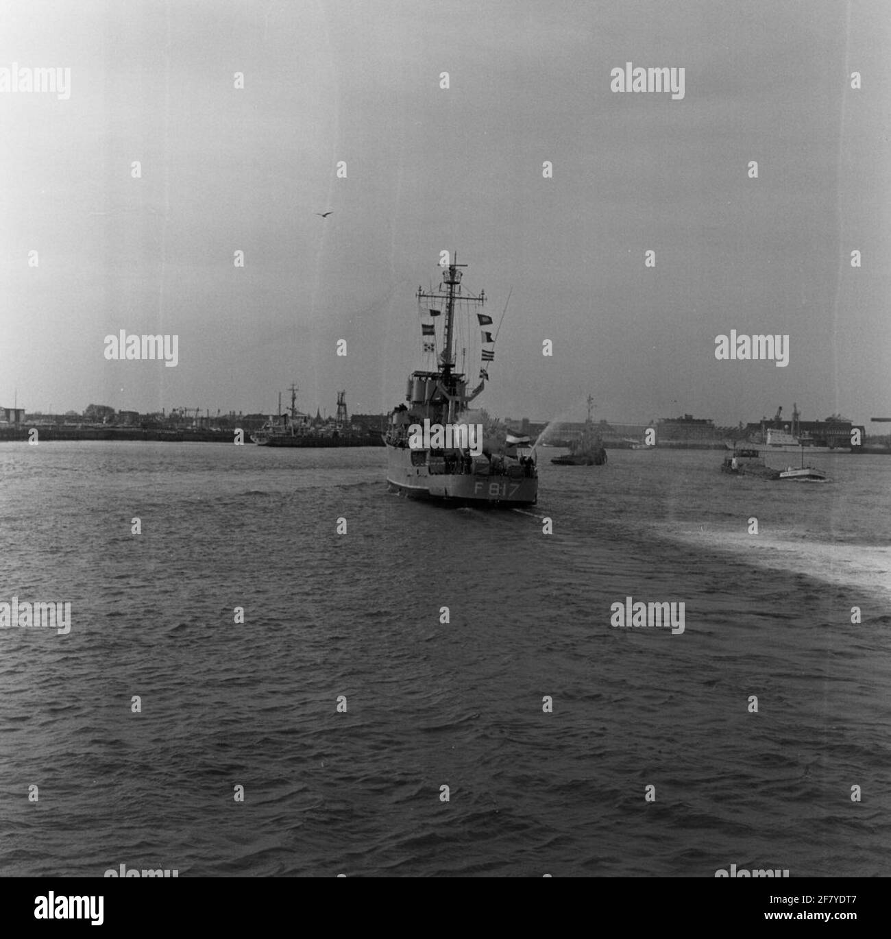 Last entry hr.ms. Wolf Stock Photo - Alamy