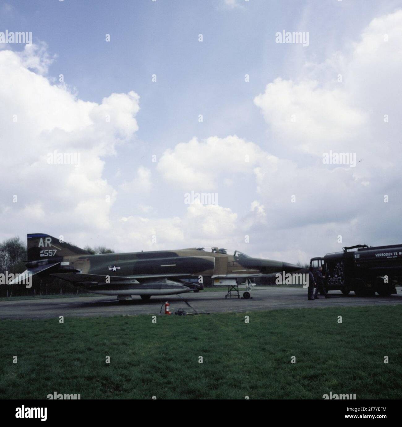 A McDonnel RF-4C Phantom AR 68-557, 10TRW, from the American Air Force ...