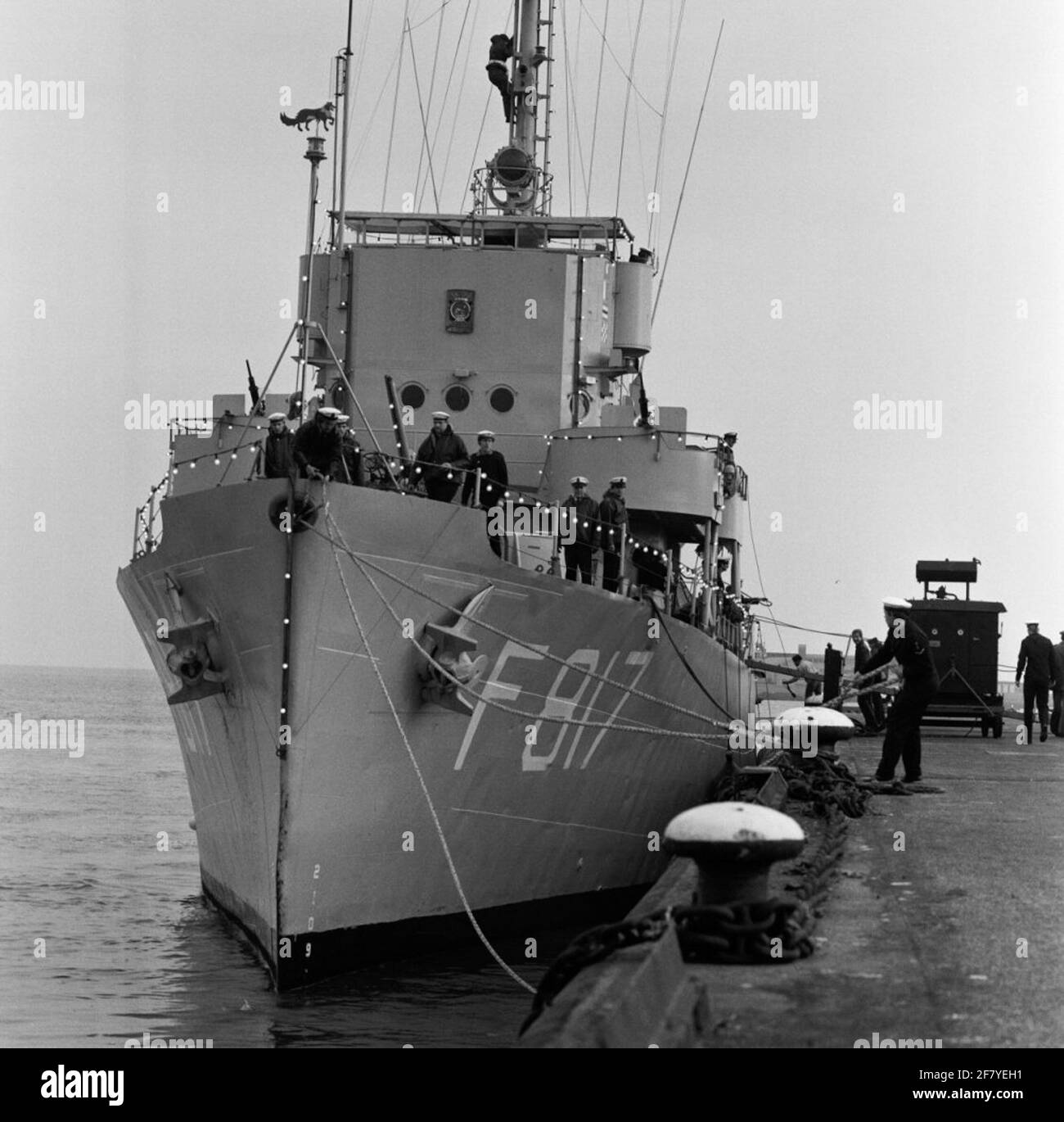 Last entry hr.ms. Wolf Stock Photo - Alamy