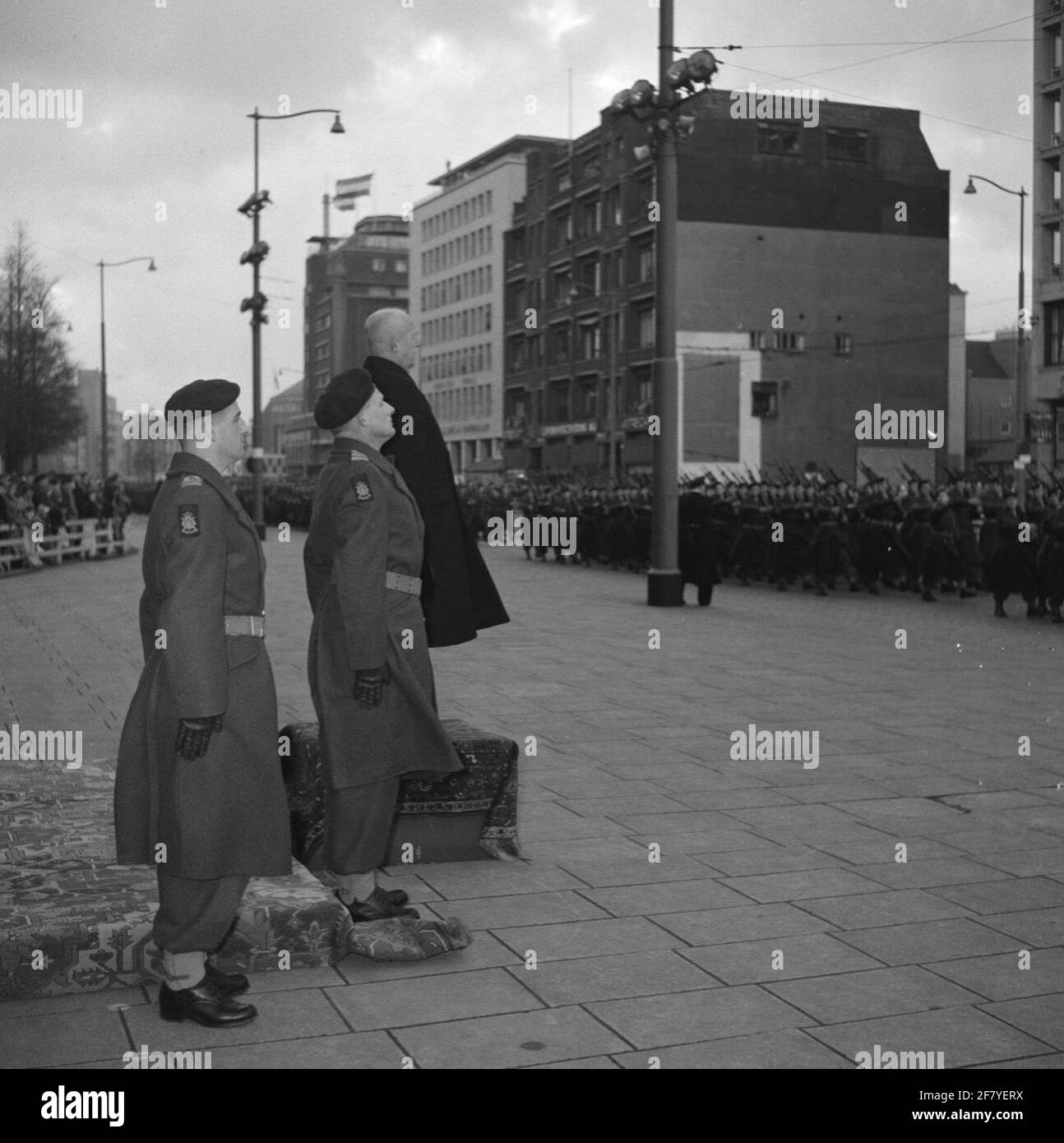 Parade on the Coolsingel in Rotterdam on the occasion of the 290th ...