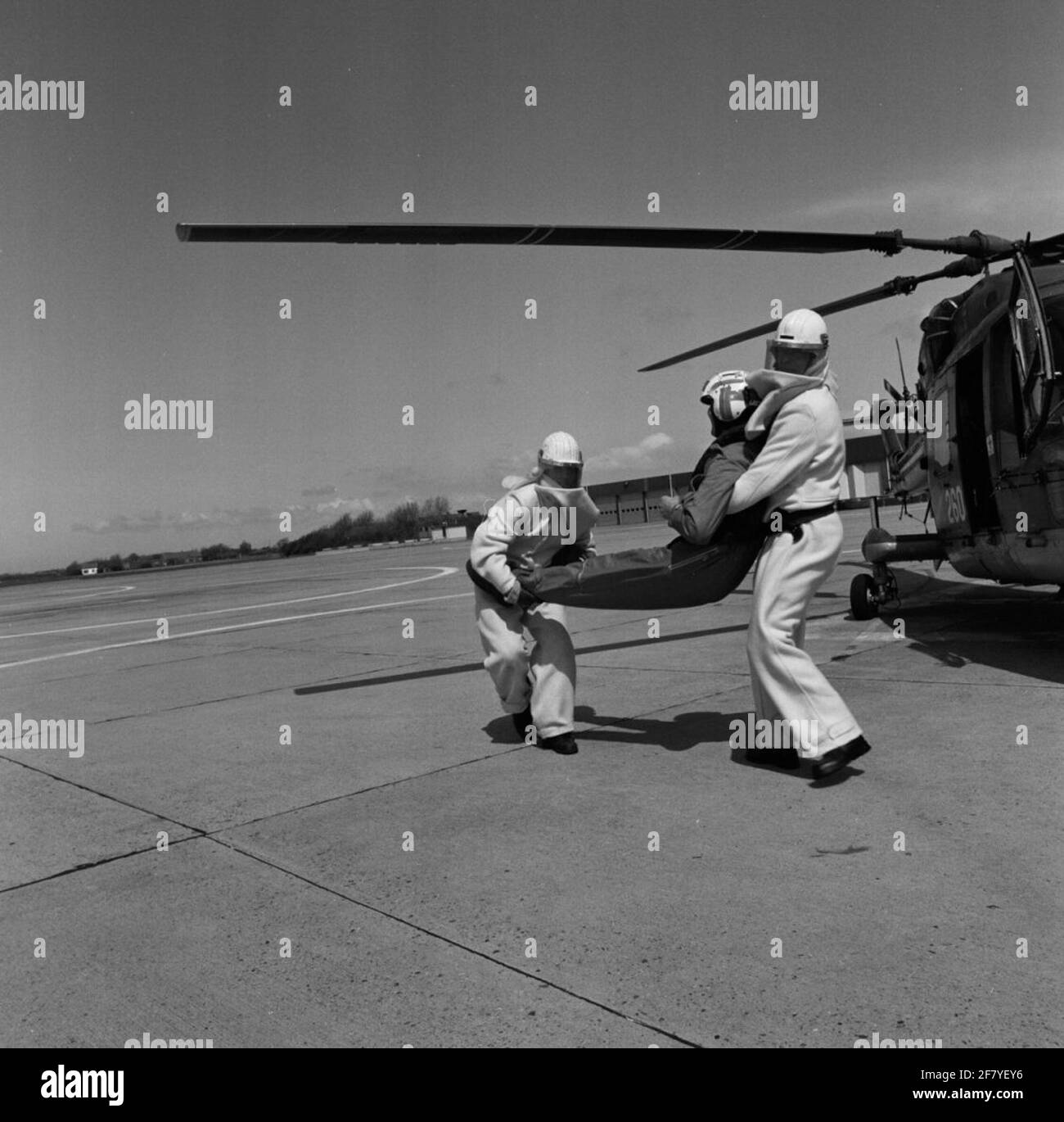 Air force fire rescue Black and White Stock Photos & Images - Alamy
