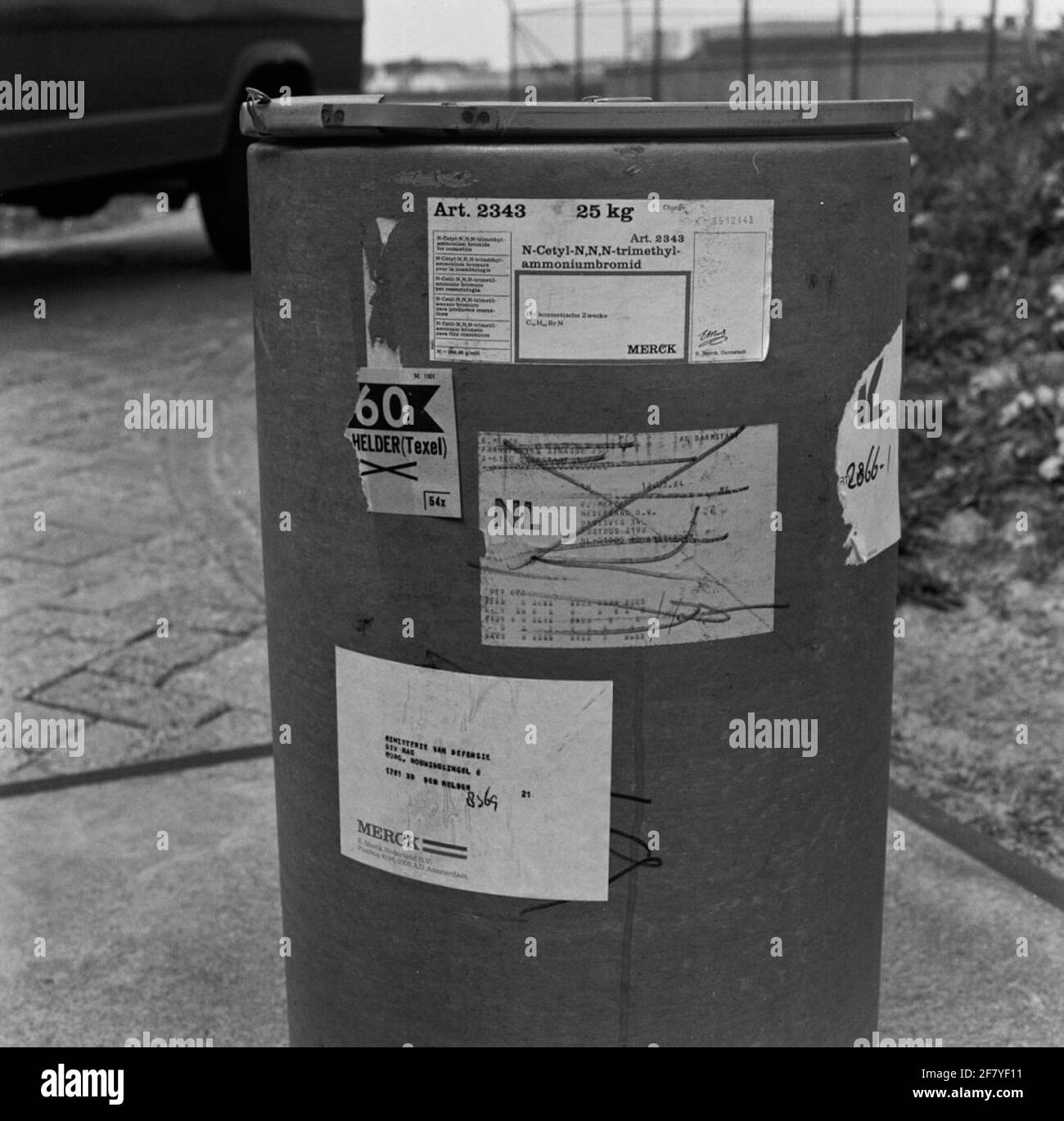 VAT for chemical waste from the Marine Technical Workplace (MTW Stock ...