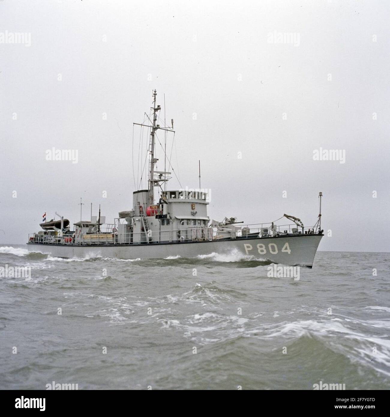 The patrol vessel Hr.Ms. Freyr (1954-1986 Stock Photo - Alamy