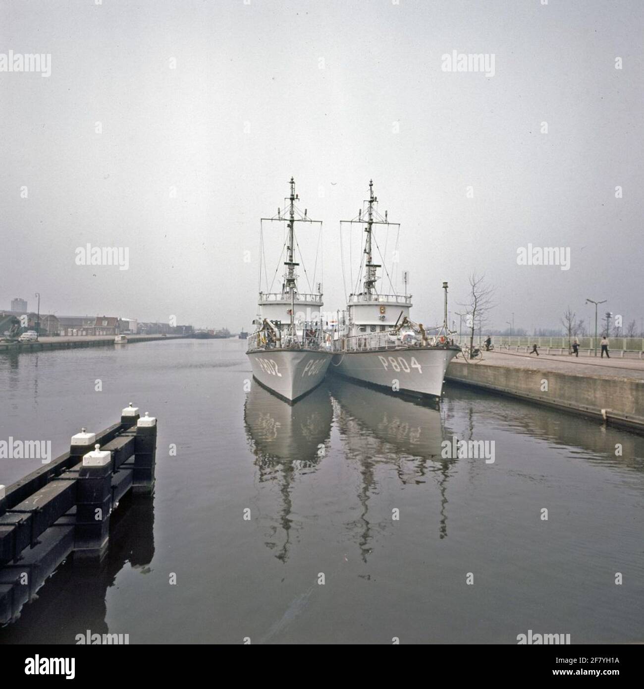 Patrouille of the Balder classes with V.L.N.R. HR.MS. Balder (1954-1985 ...