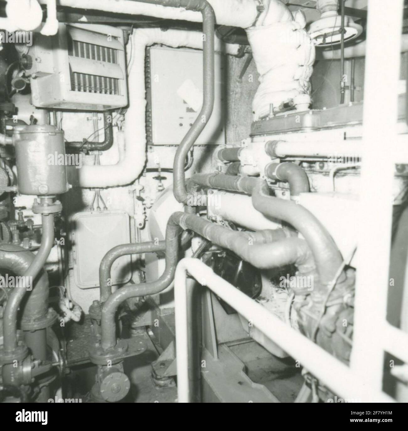 DAF Diesel Generator of the Frigate Hr.Ms. FRET (1953-1984, EX-US PCE ...