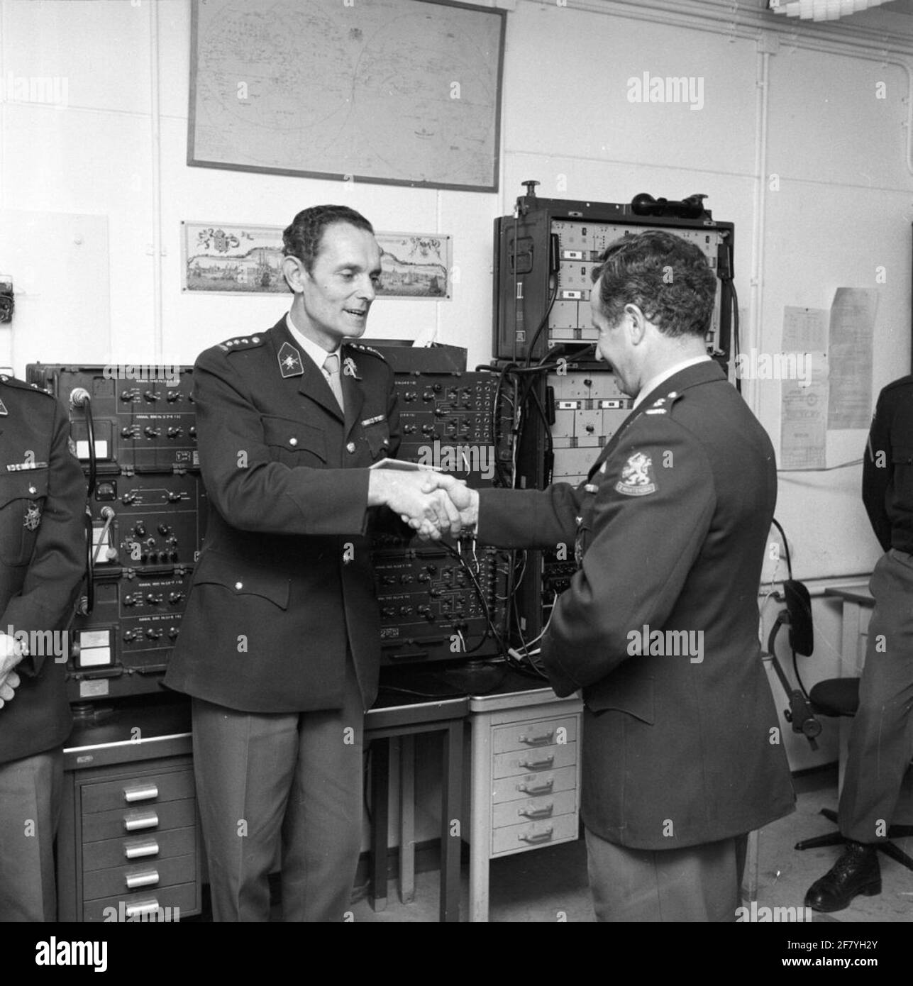 Shipping from the last telegram to the force in Suriname from the radio ...