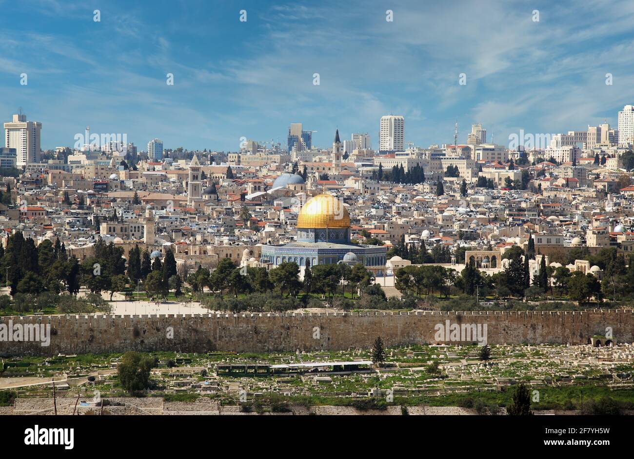 View of the city of Jerusalem Stock Photo - Alamy