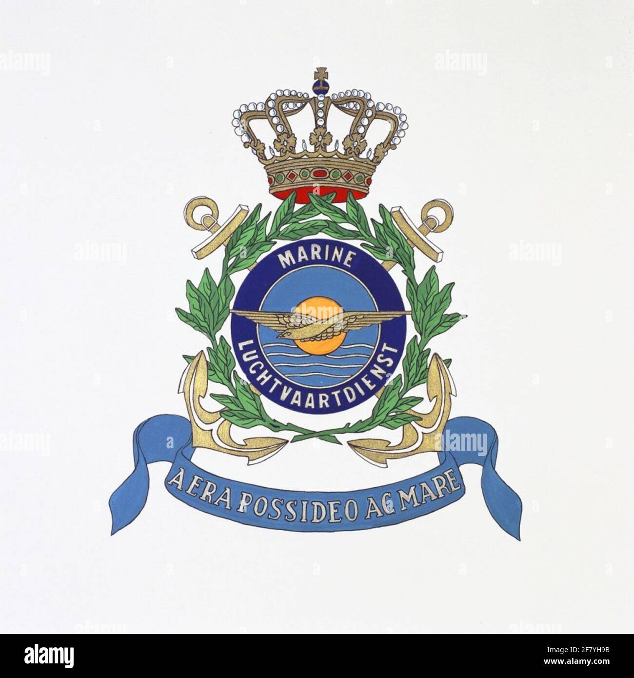 Marine Aviation Service (MLD). The emblem is derived from the flag of ...