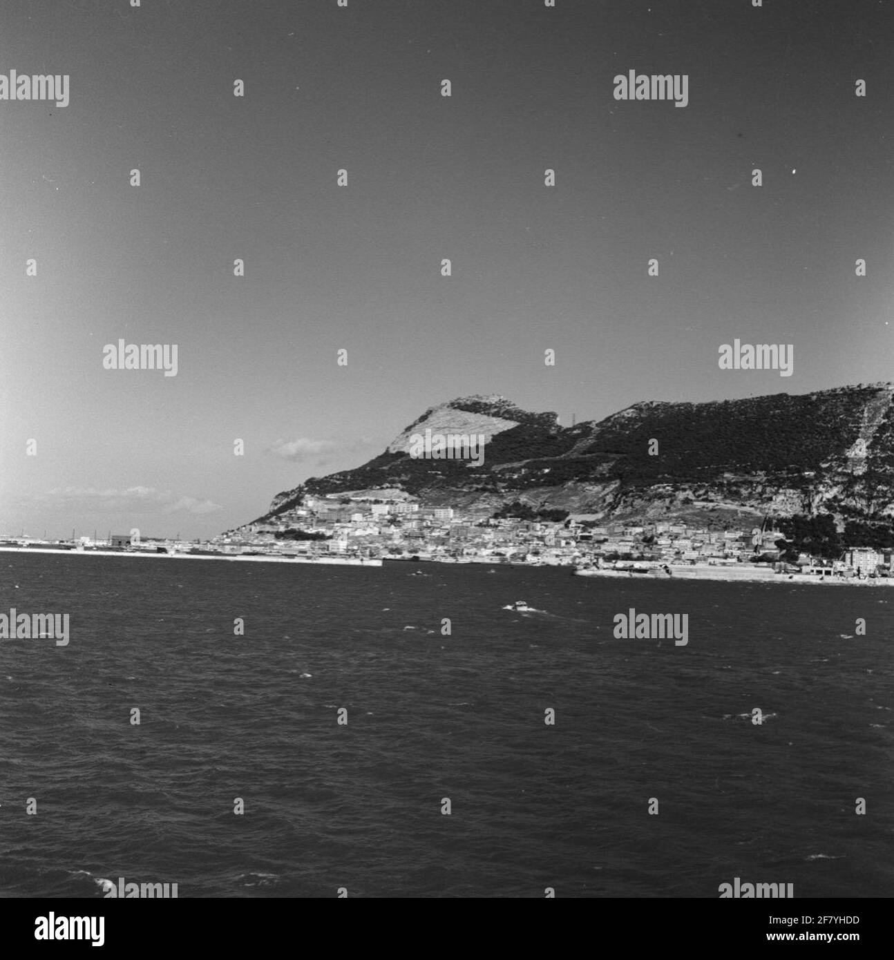 View from the torpedo boat hunter Hr.Ms. Evertsen (D 802) in the Bay of ...