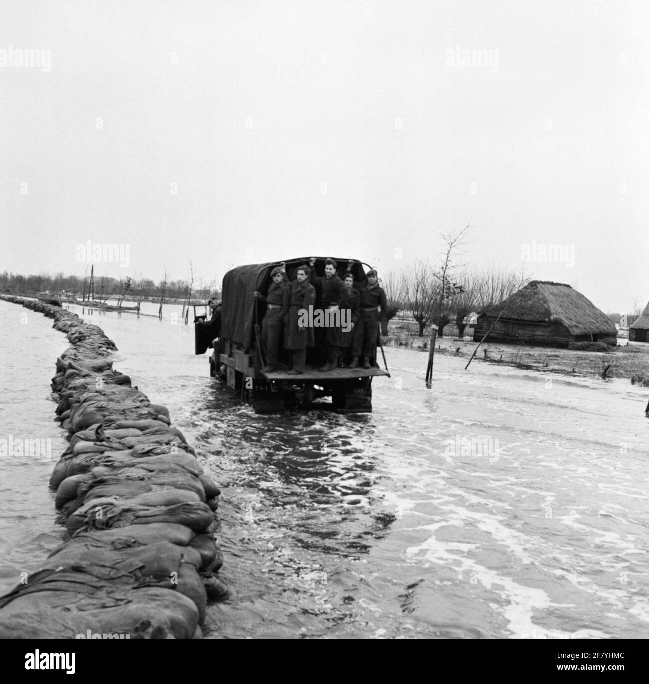 Water release disaster 1953 Stock Photo - Alamy