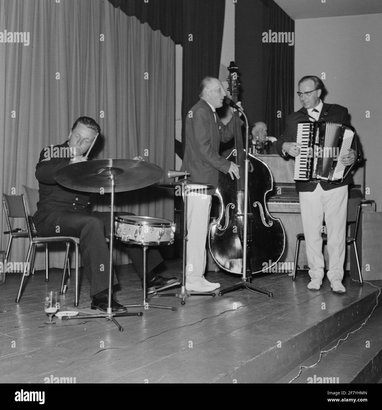 Fishing inspection in the North Sea with the frigate of predator class ...