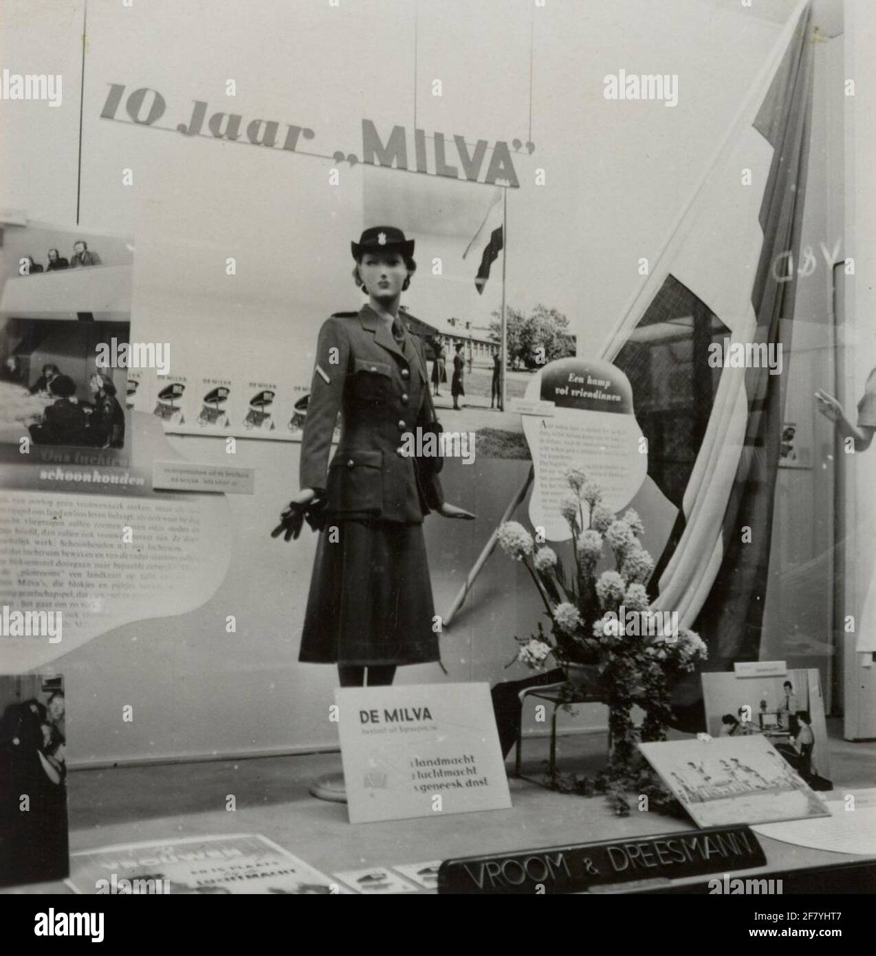 Window Vroom and Dreesman on the occasion of 10 years of Milva Stock ...