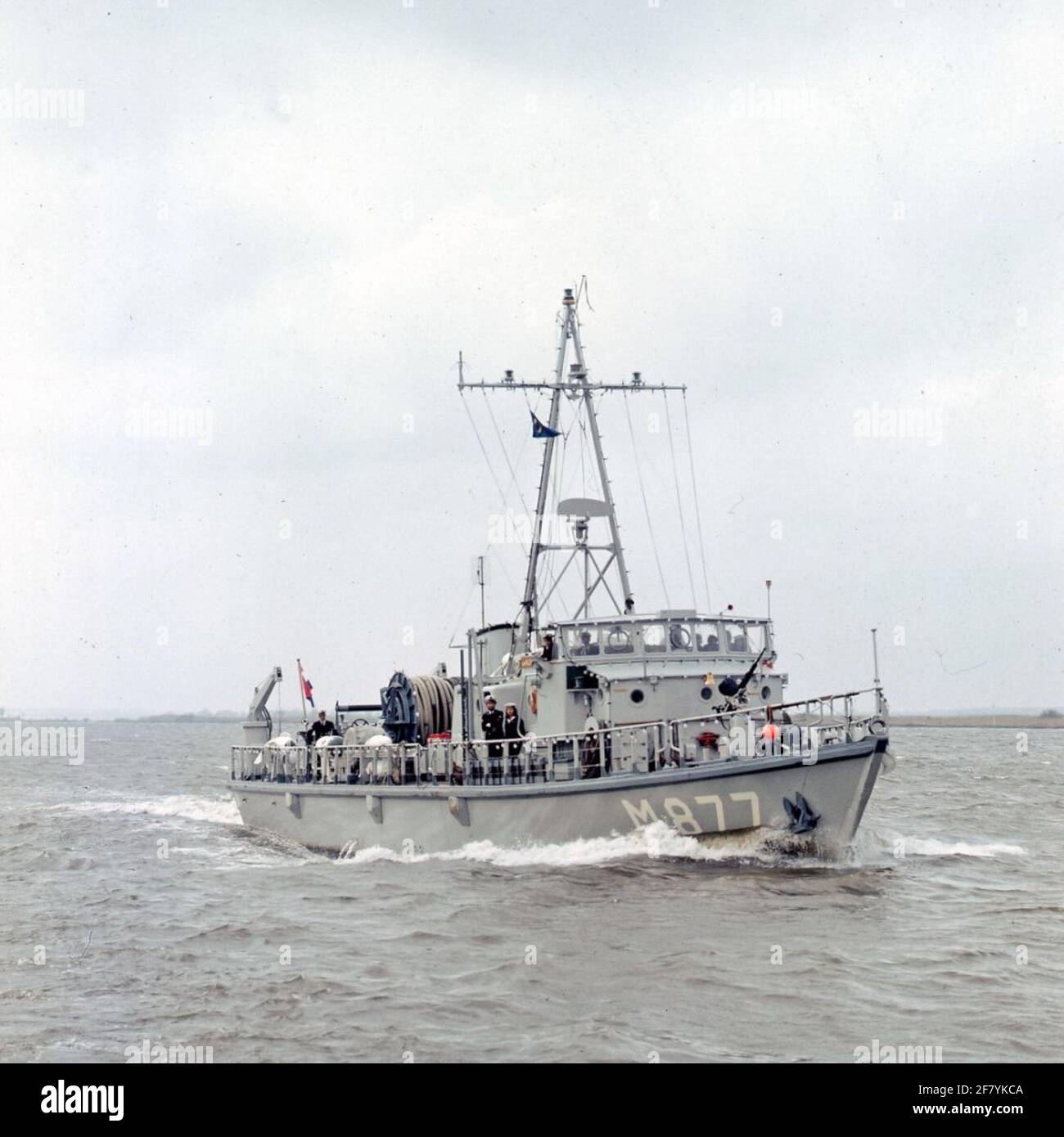 Hr.ms. Shriep water mine sweep from Versendaal (1960-1980 Stock Photo ...