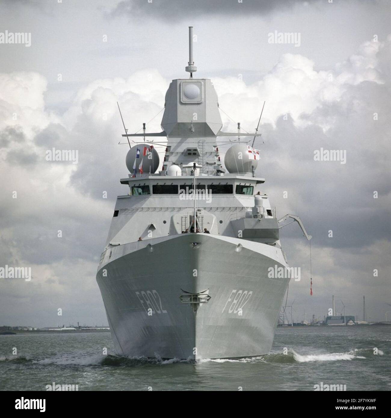 Hr.ms. The Seven Provinces, Air Deason and Command Regulations (2002 Stock Photo - Alamy
