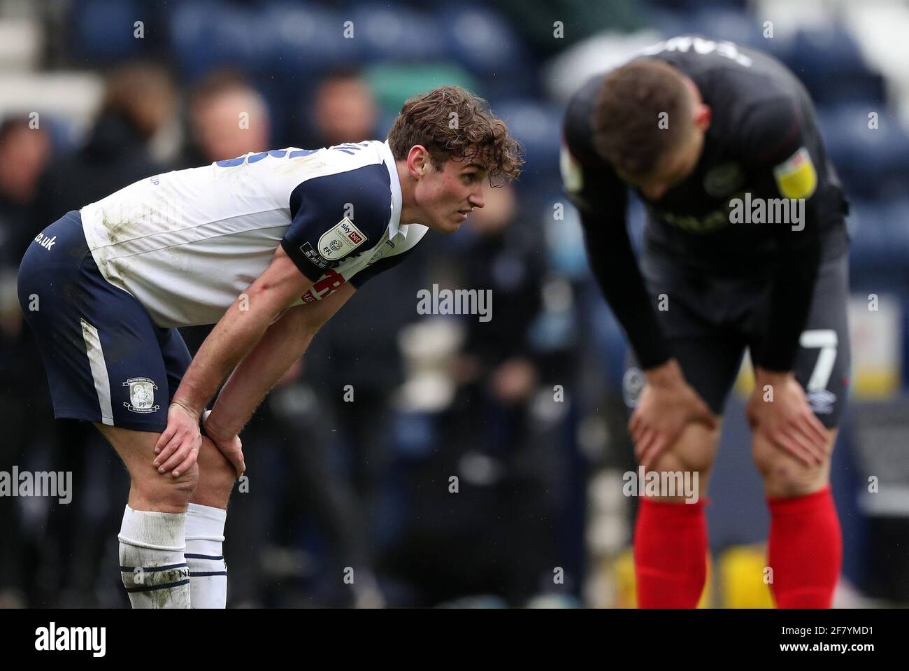 Preston, UK. Deepdale Stadium, Preston, Lancashire, UK. 10th Apr, 2021 ...