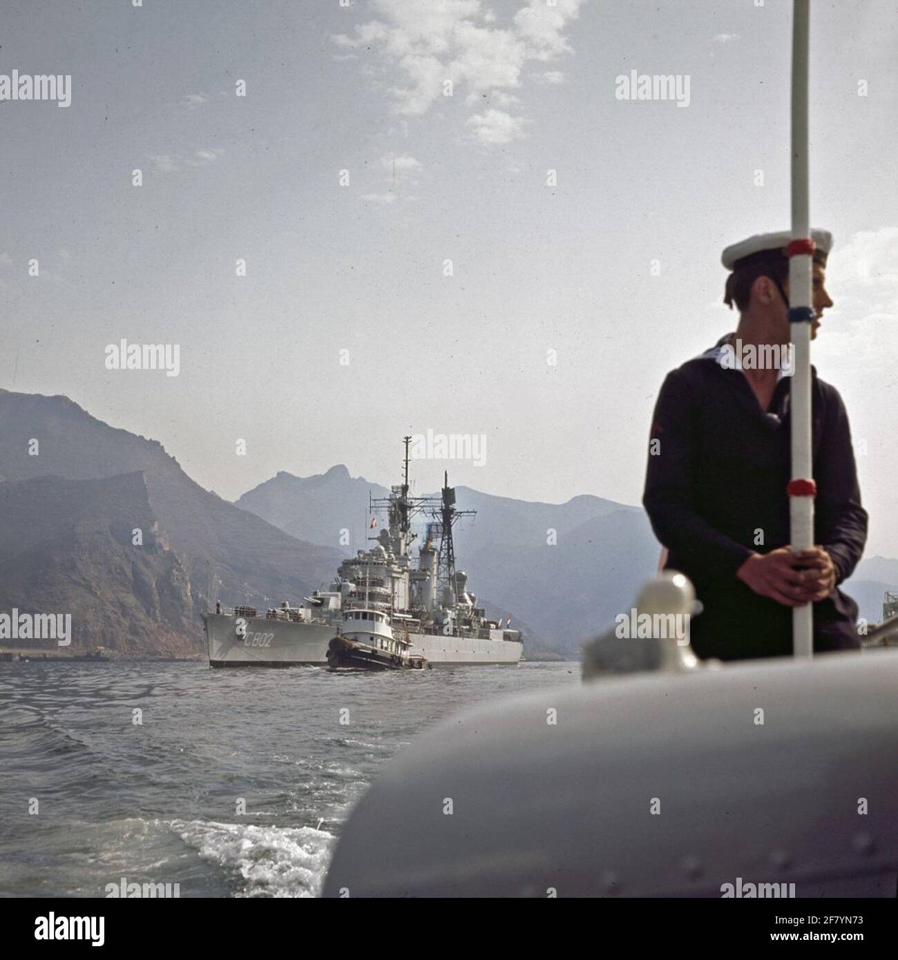 Cruiser Hr.Ms. The Seven Provinces (1954-1975 Stock Photo - Alamy