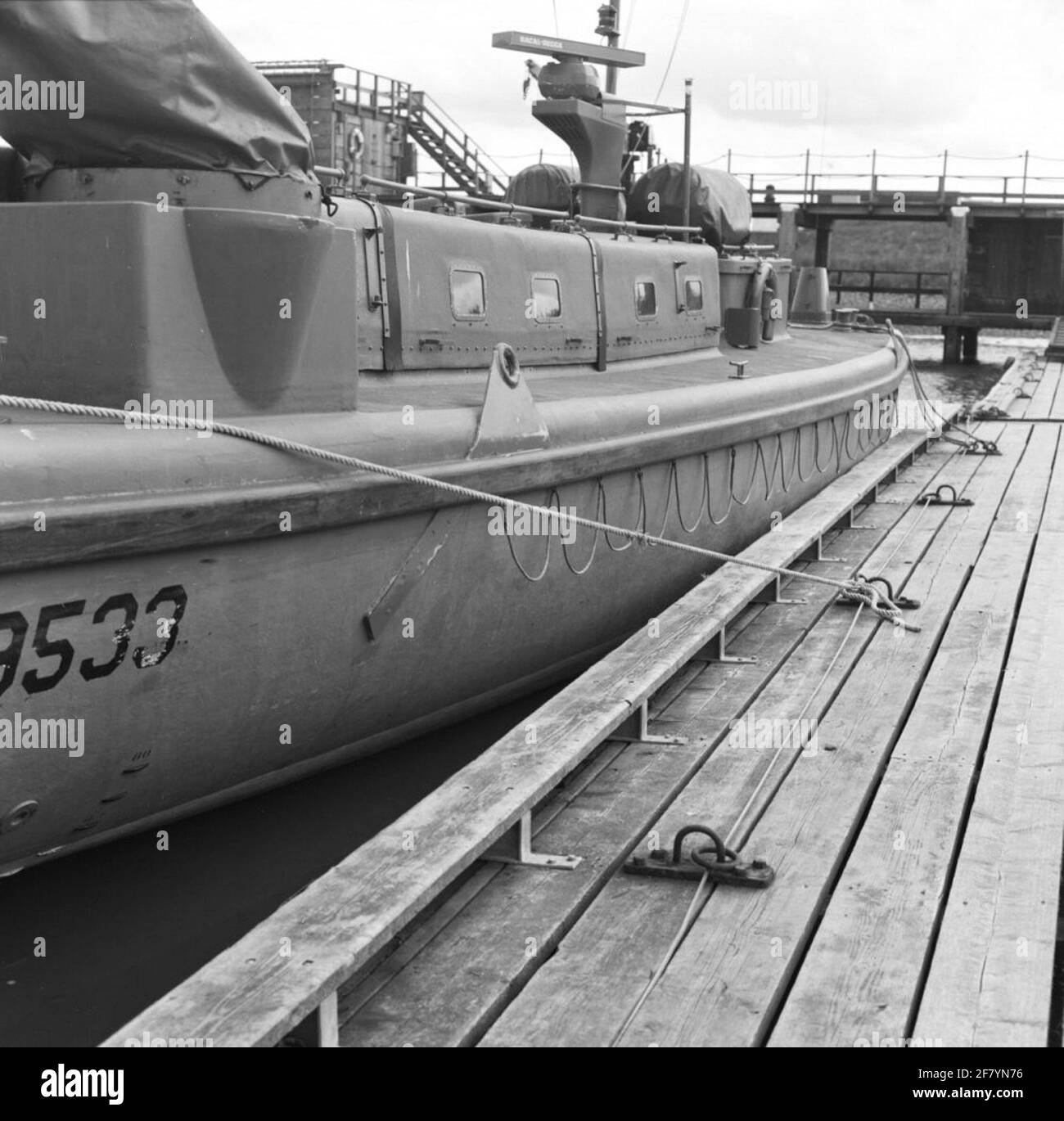 The landing vessel L 9533 lies in the harbor, belonging to Joost ...