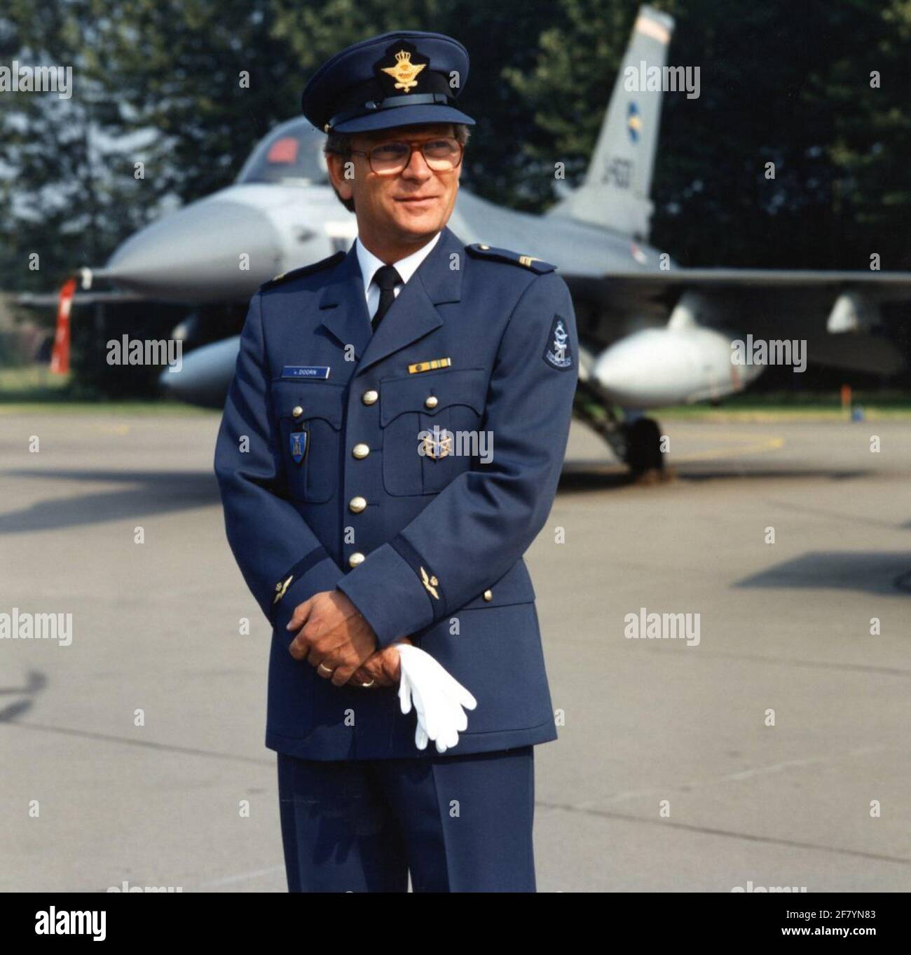 New ceremonial outfit, introduced at the KLU in 1991. The uniform is ...