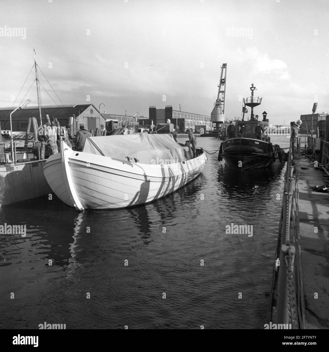 The maintenance of the Royal Yacht (Lemster Aak) De Groene Draeck took ...